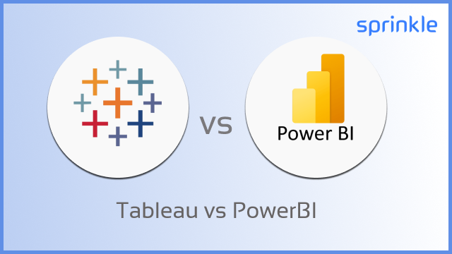 Tableau vs Power BI: 15 Key Differences and Comparison | Sprinkle Data